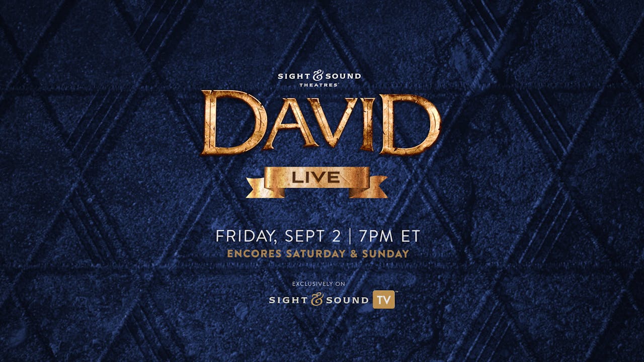 DAVID–Live! | Official Trailer - Sight & Sound TV