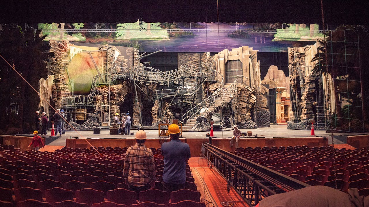 MOSES | Set Installation, Part 2 - MOSES | Behind the Curtain - Sight ...