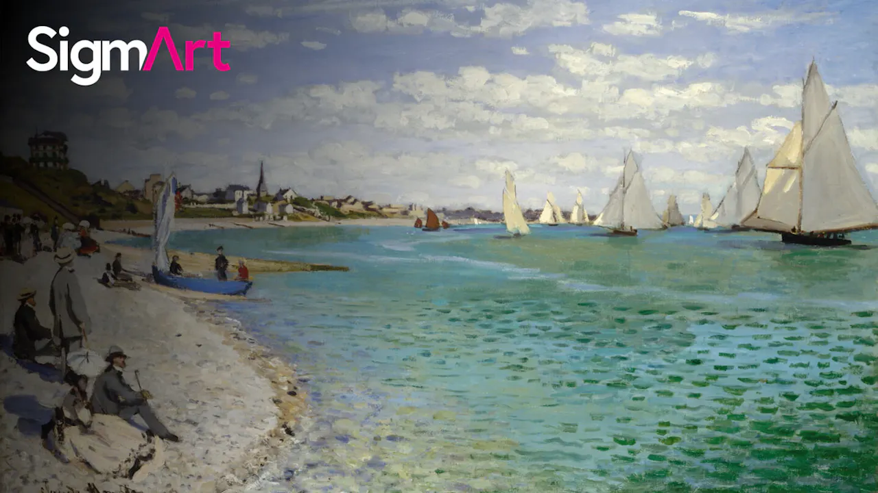 "I Claude Monet" Art Film - SigmArt