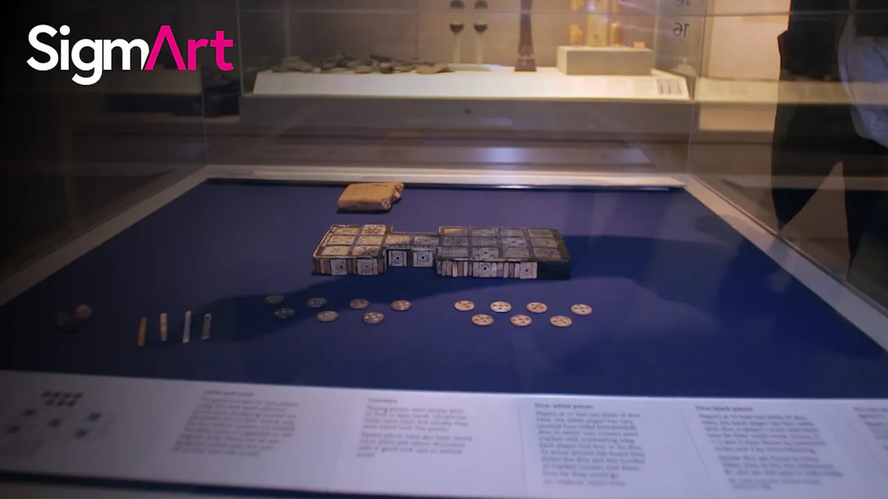 The Oldest TABLET ruling a BOARD GAME - British Museum Collection - SigmArt