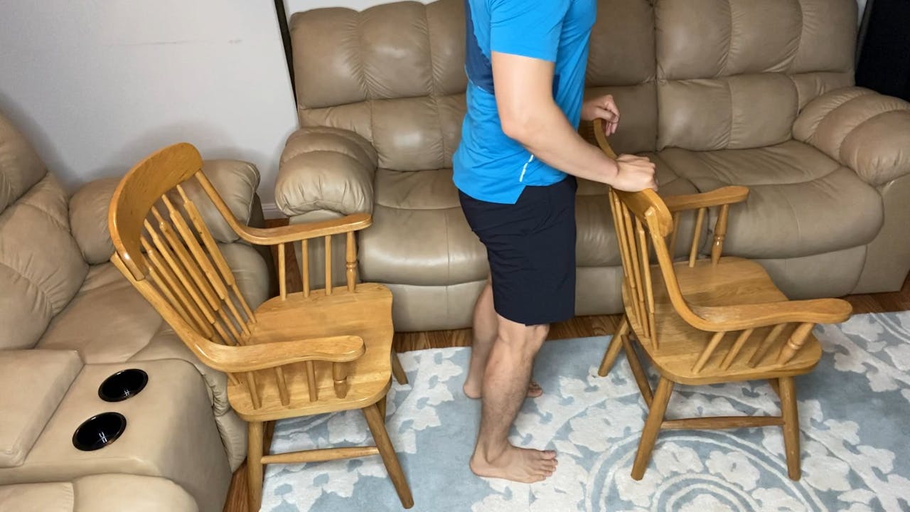 Heel Lift Exercise - Level II Exercises - 6-Minute Fitness at 60+