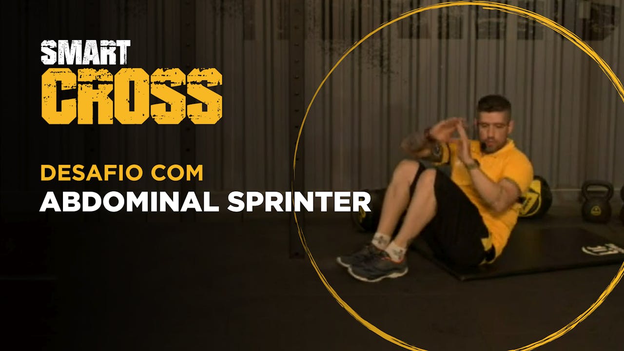 Smart Cross - Desafio com abdominal sprinter - Smart Fit GO