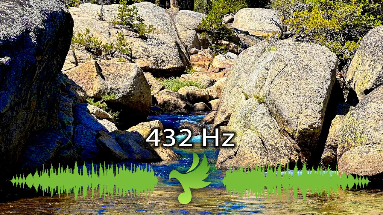 432Hz Miracle Tone & Soft Water Sounds | Positive Energy Boost for Body ...