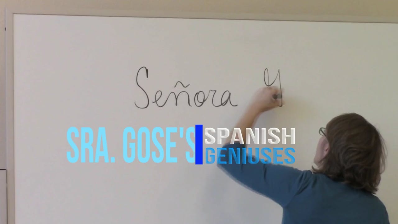 SGSG Level 1 Lesson 04 Homework Review - Spanish Geniuses Video Courses