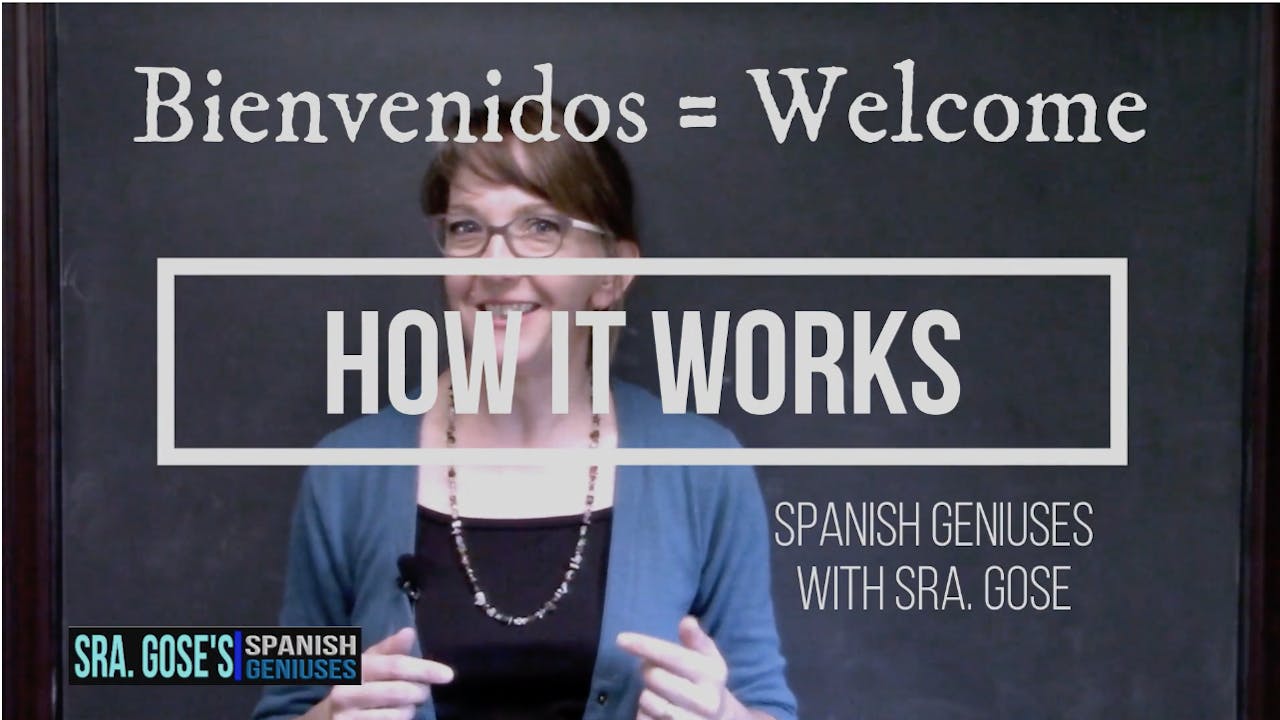 How Does Spanish Geniuses Work? - Spanish Geniuses Video Courses