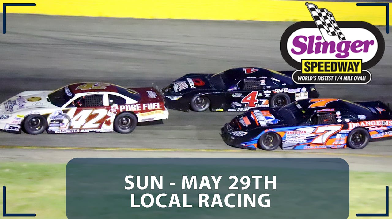 Replay - Elite 8 Super Late Models at Slinger - 5.29.22 - All Slinger ...
