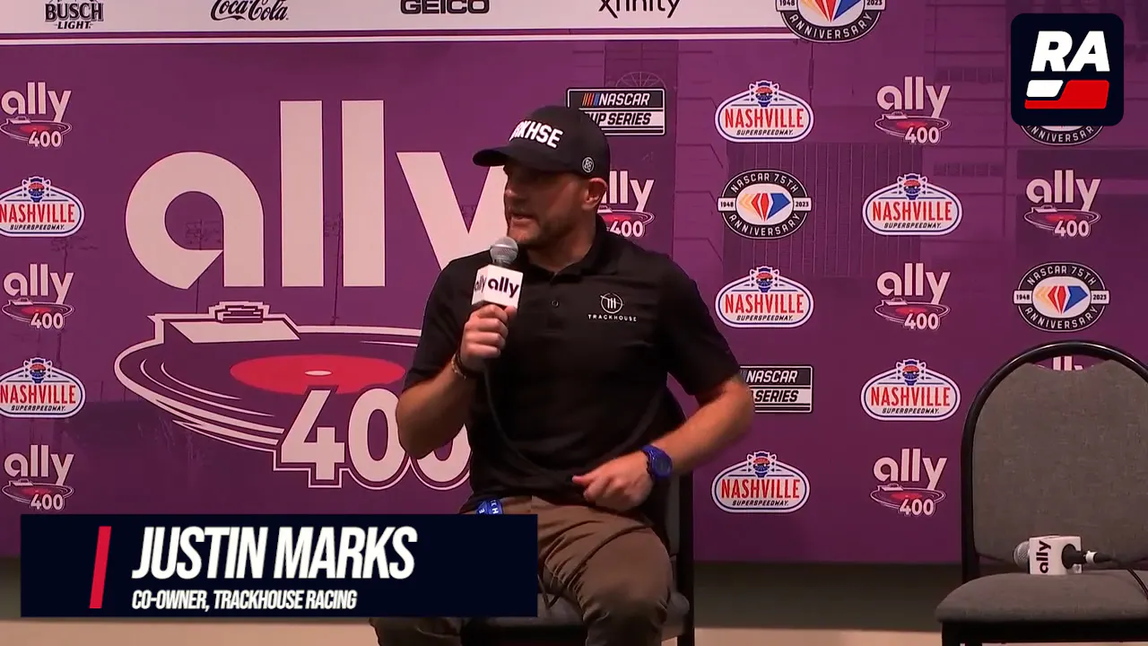 Phil Surgen-Justin Marks Nashville Superspeedway Post-Race Press ...