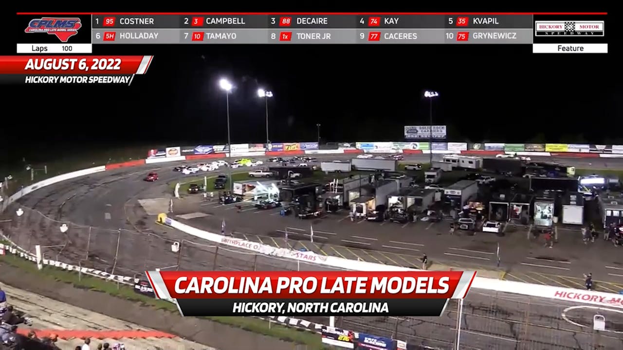 Highlights - Carolina Pro Late Model Series at Hickory Motor Speedway ...