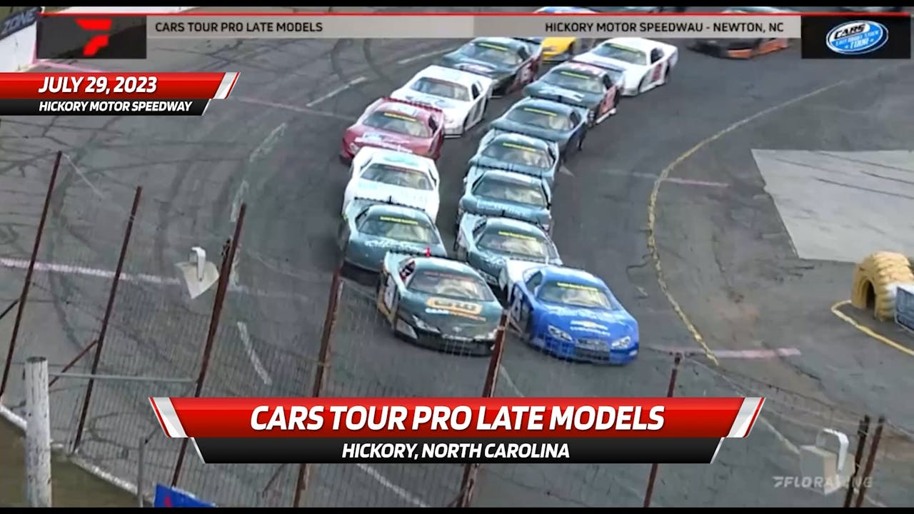 Highlights - CARS Tour Pro Late Models at Hickory Motor Speedway - 7.29 ...