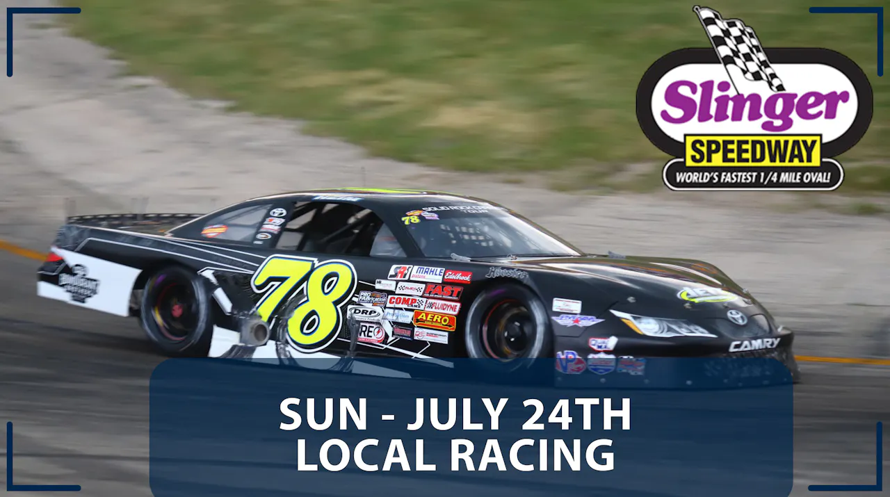 Replay - Hog Night Local Racing at Slinger - 7.24.22 - Racing America ...