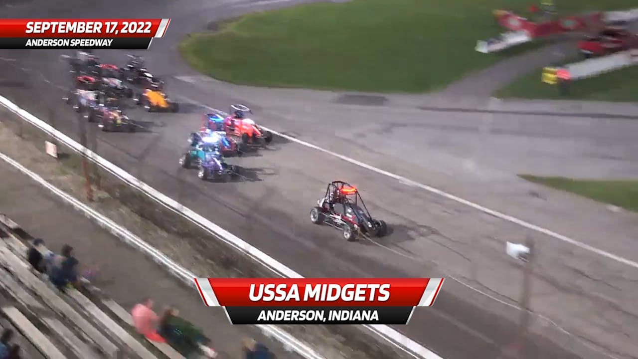 Highlights - USSA Midgets at Anderson - 9.17.22 - Racing America | A ...