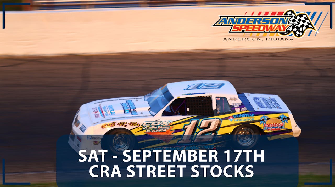 Replay - CRA Street Stocks at Anderson - 9.17.22 - Racing America | A ...