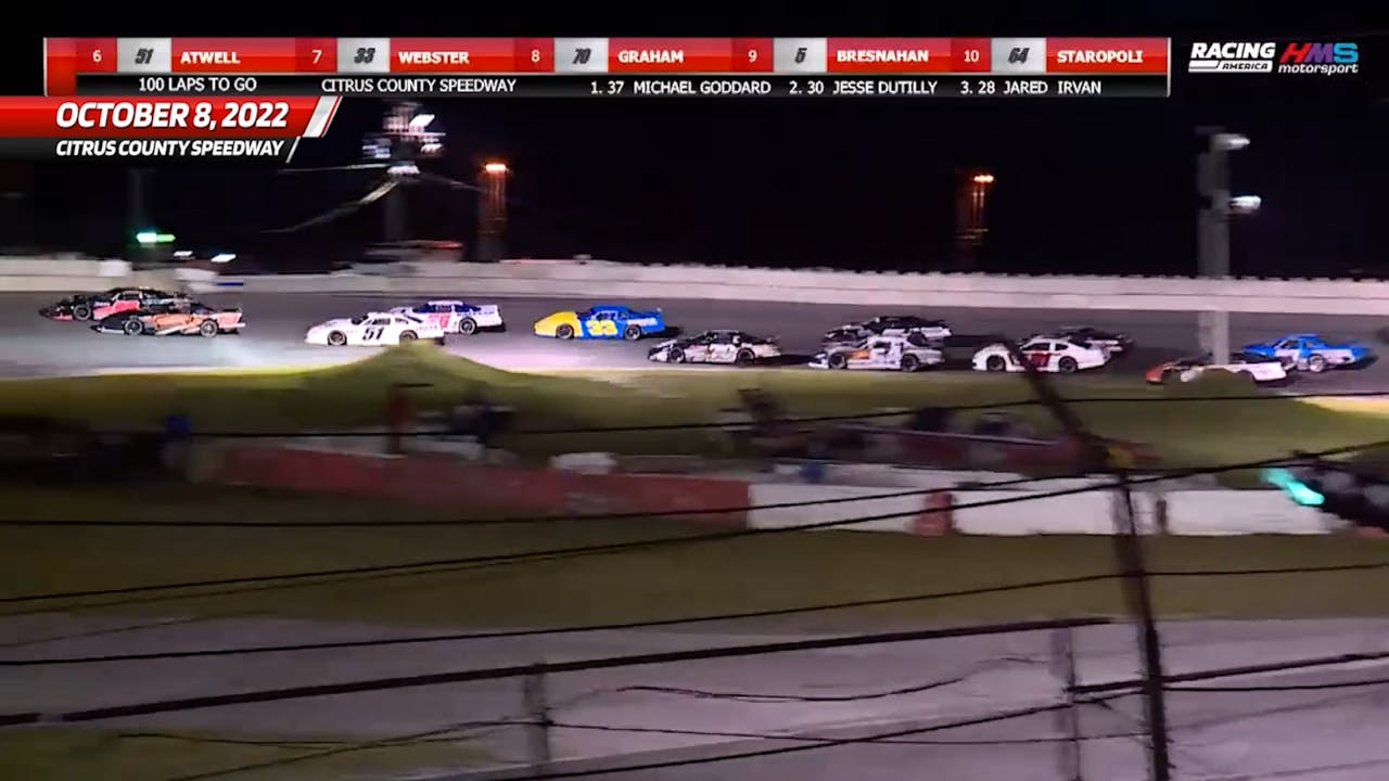 Highlights - Full Throttle 100 at Citrus County Speedway - 10.8.22 ...