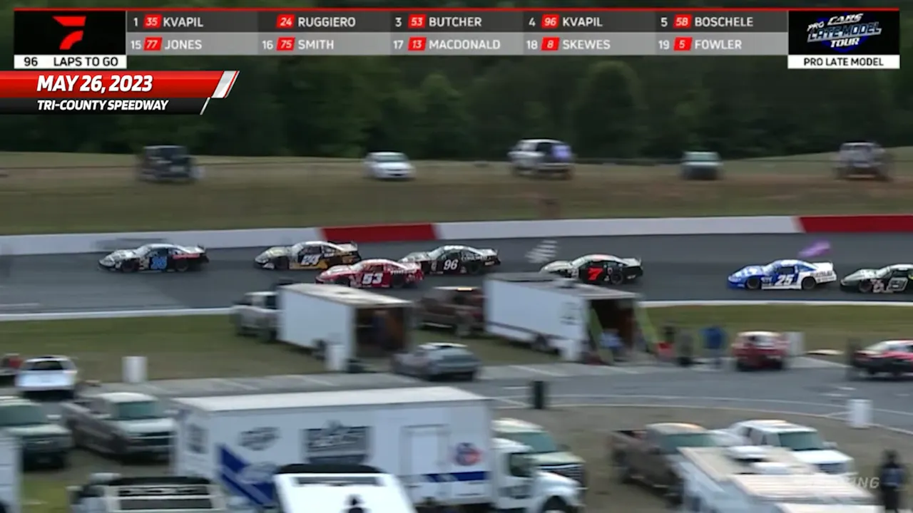 Highlights - CARS Tour Pro Late Models at Tri-County - 5.26.23 - Racing ...