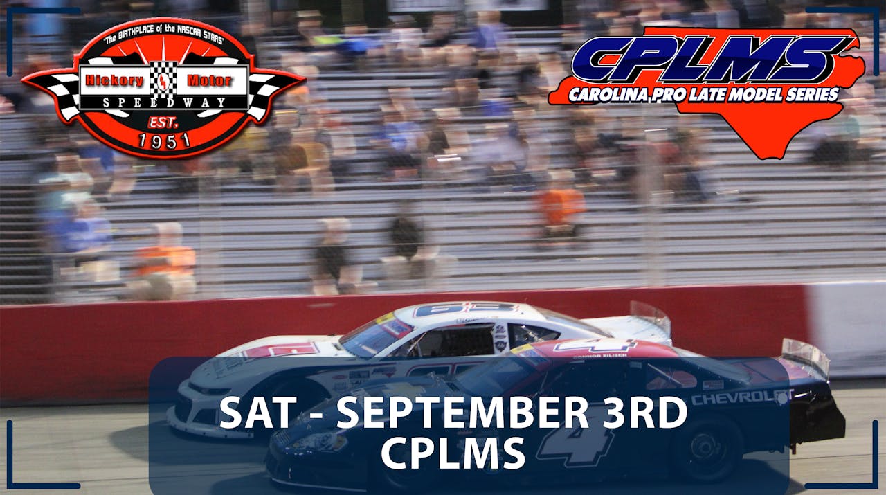 Replay - Carolina Pro Late Models at Hickory - 9.3.22 - Racing America ...
