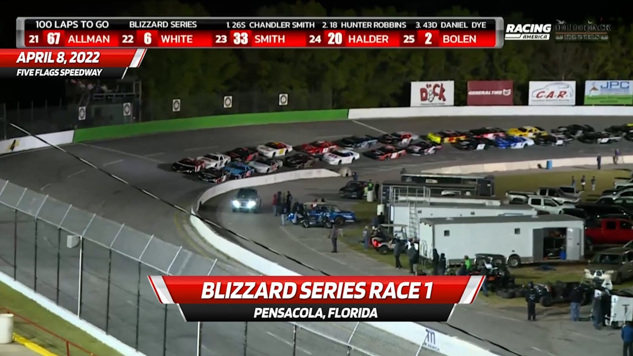 Highlights - Blizzard Series Race 1 at Five Flags Speedway - 4.8.22 ...
