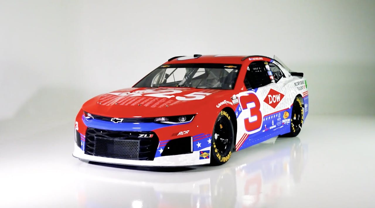 Dow Paint Scheme Reveal - All RCR Content - Racing America | A New Home ...