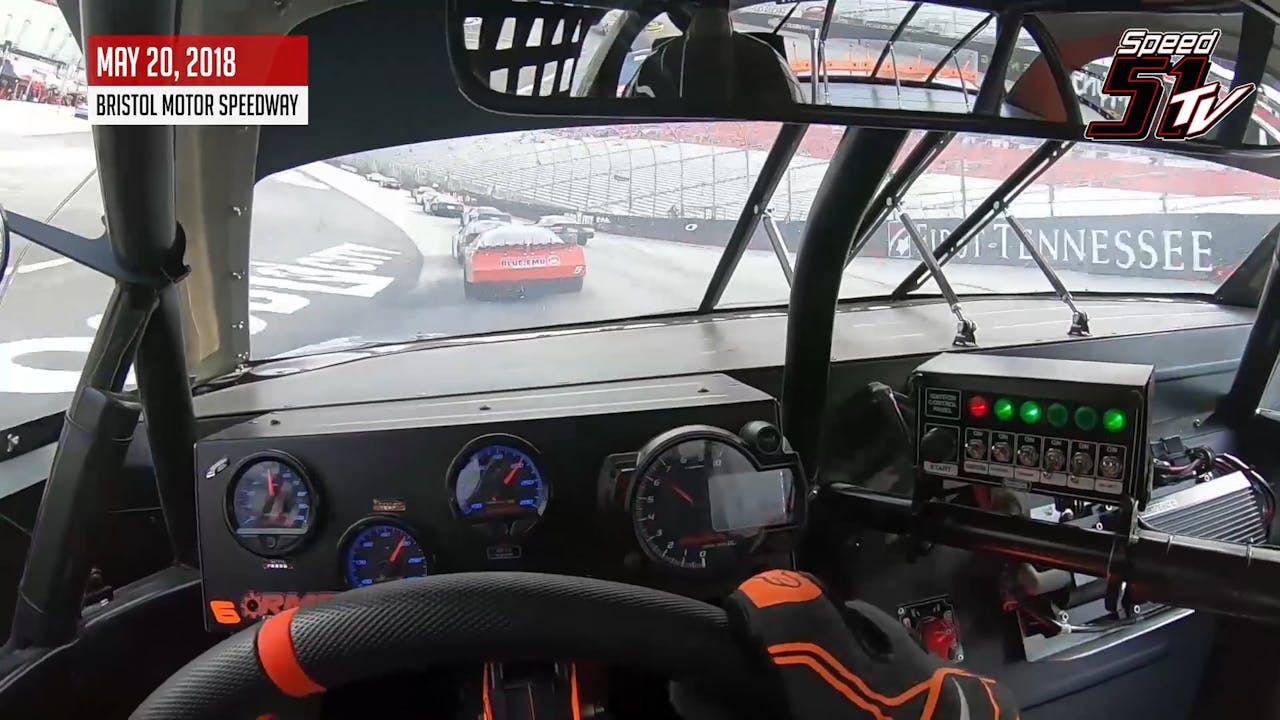 Logan Runyon in US Short Track Nationals at Bristol - Onboard May 20 ...