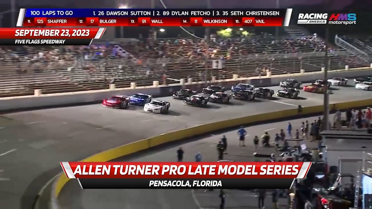 Highlights - Allen Turner Pro Late Model Series at Five Flags Speedway ...