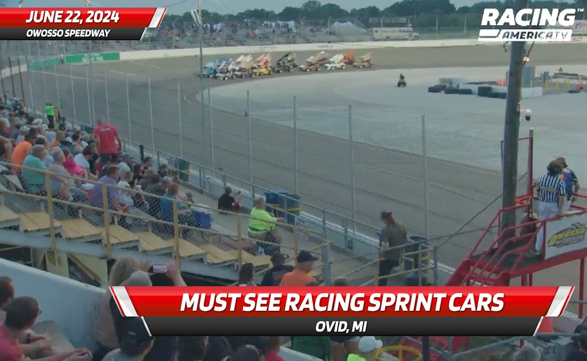 Highlights - Must See Racing Sprints at Owosso - 06.22.24 - Racing ...