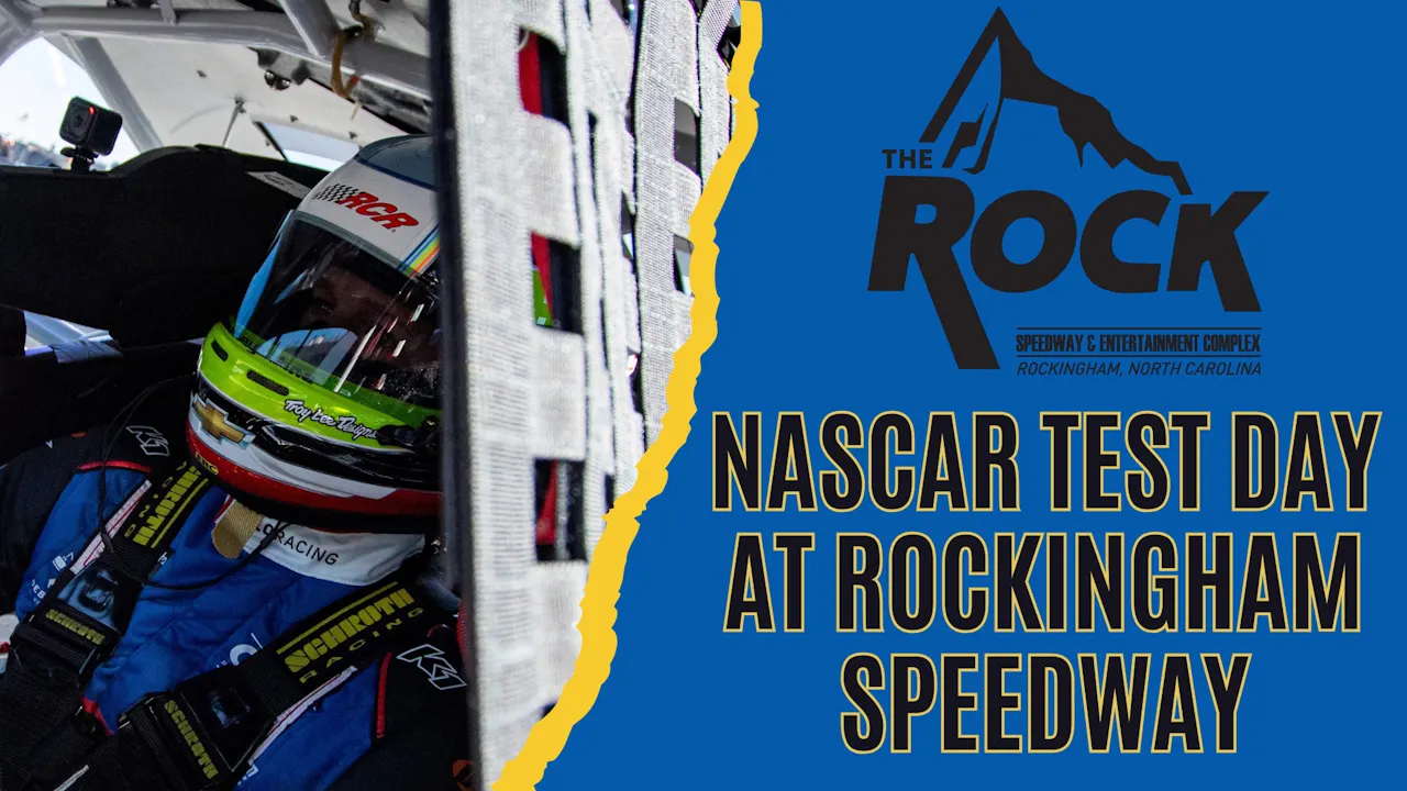NASCAR Test Day at Rockingham Speedway - Racing America | A New Home ...