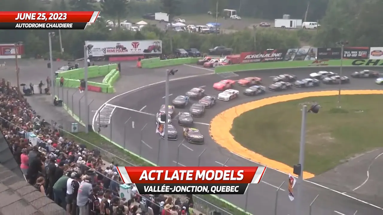 Highlights - ACT Late Models at Autodrome Chaudiere - 6.25.23 - Racing ...