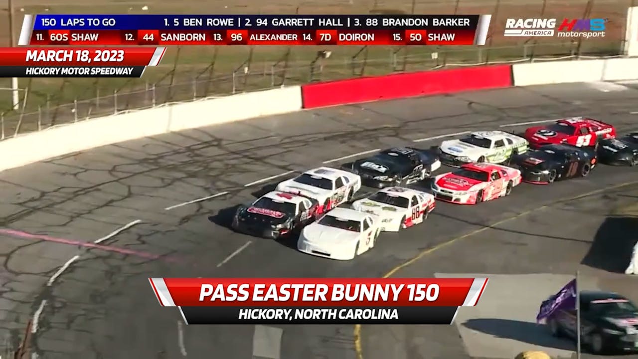 Highlights - PASS Easter Bunny 150 at Hickory Motor Speedway - 3.18.23 ...