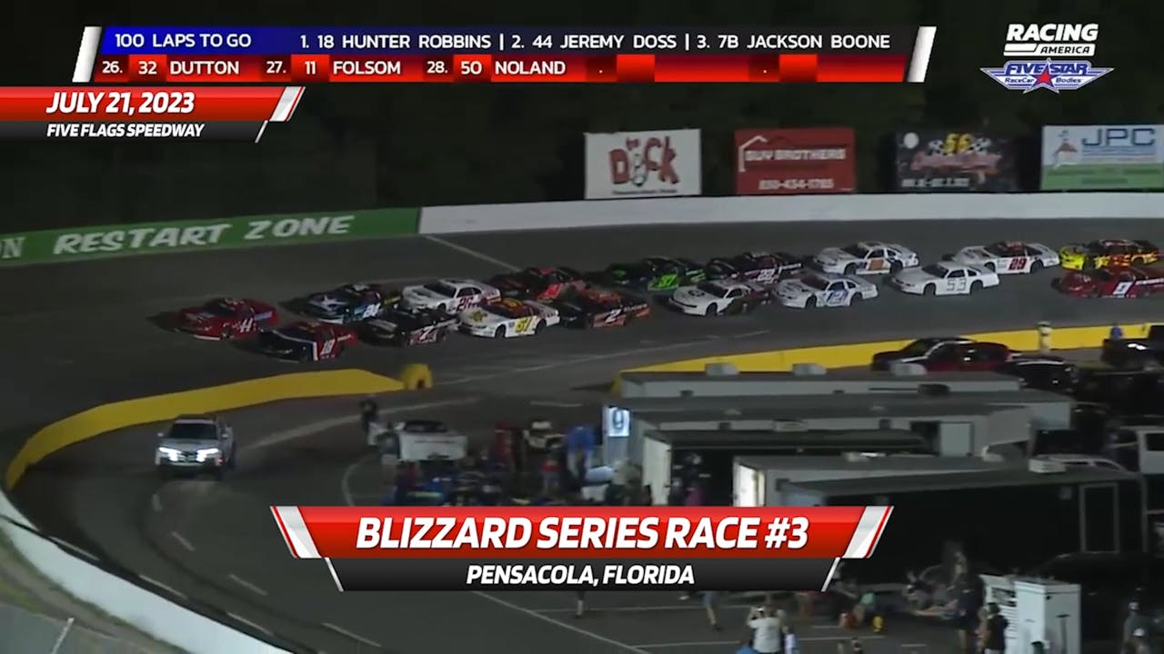 Highlights - Blizzard Series Race #3 at Five Flags Speedway - 7.21.23 ...
