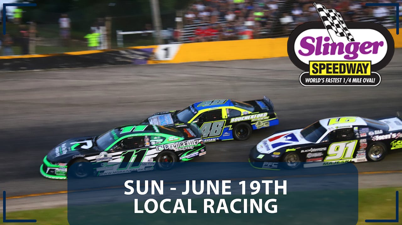 Replay - Elite 8 Super Late Models at Slinger - 6.19.22 - Racing ...