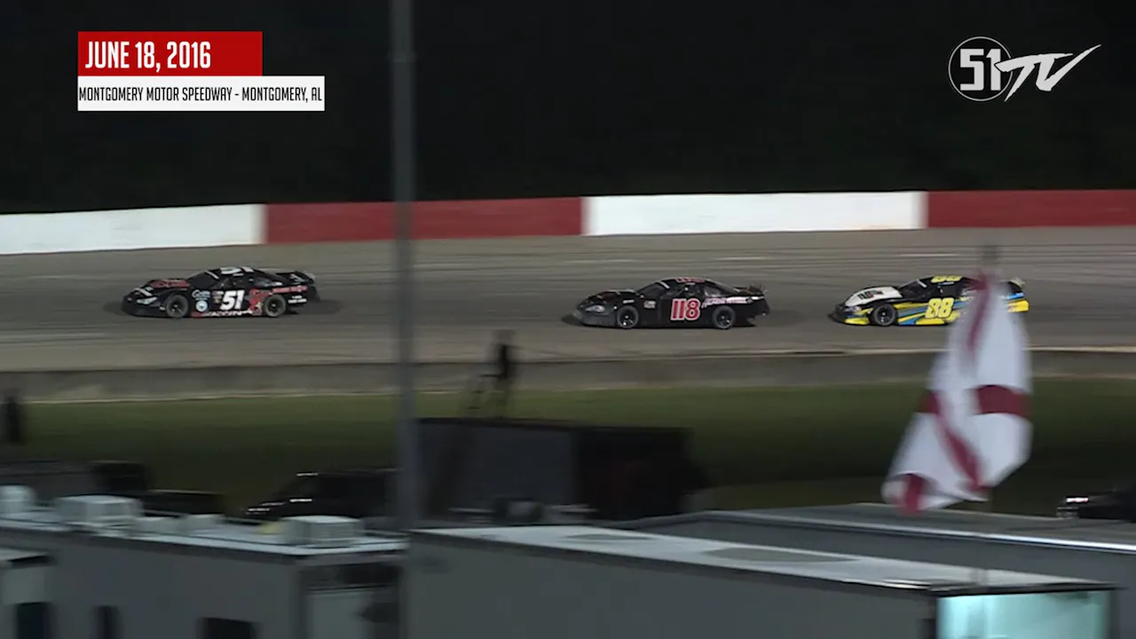 Montgomery Motor Speedway Late Model Sportsman Feature 20160618 ...