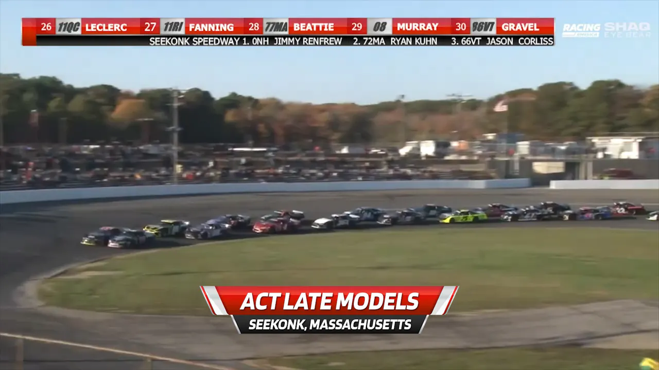 Highlights - ACT Late Models at Seekonk - 10.22.22 - Racing America | A ...