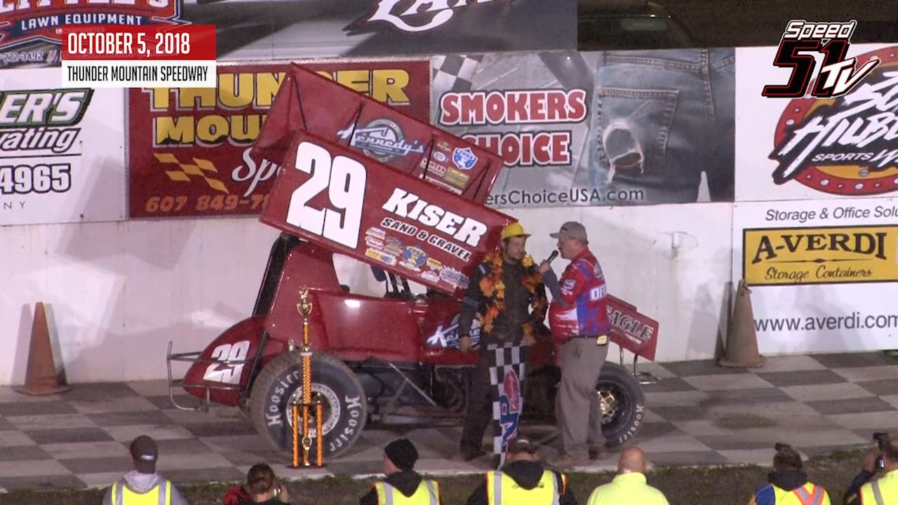 CRSA Sprint Cars - Thunder Mountain Speedway (Friday) - Highlights ...