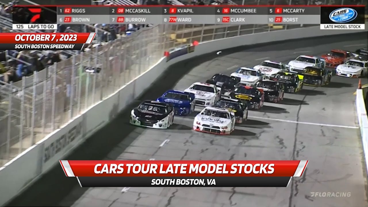 Highlights - CARS Tour Late Model Stocks at South Boston - 10.7.23 ...