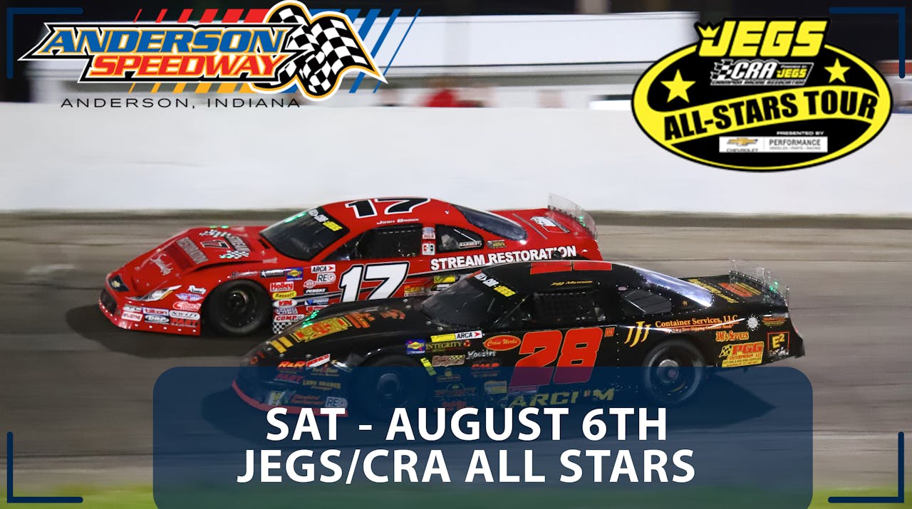 Replay - JEGS/CRA All-Stars at Anderson - 8.6.22 - Part 2 - Racing ...