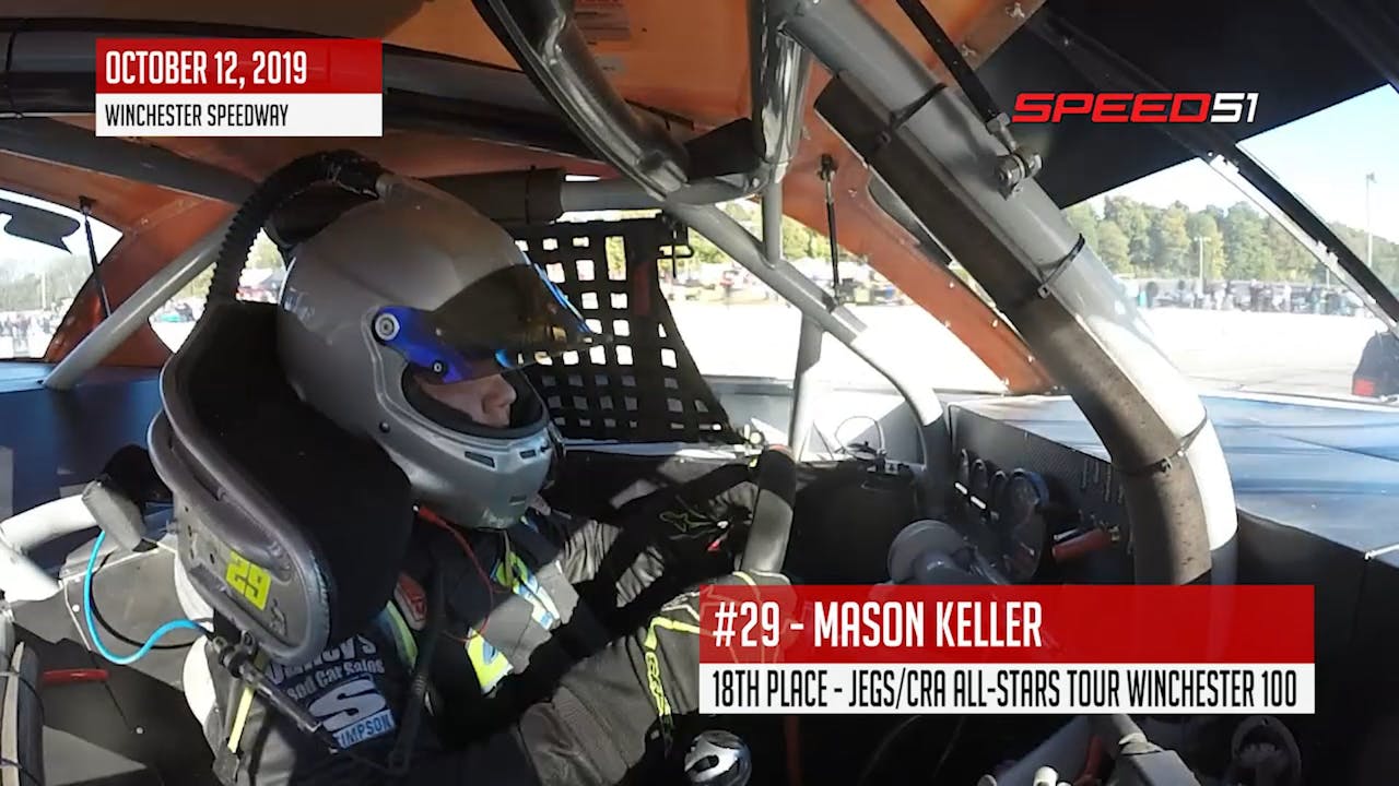 Mason Keller Onboard - JEGS/CRA All-Stars Tour at Winchester - Oct. 12 ...