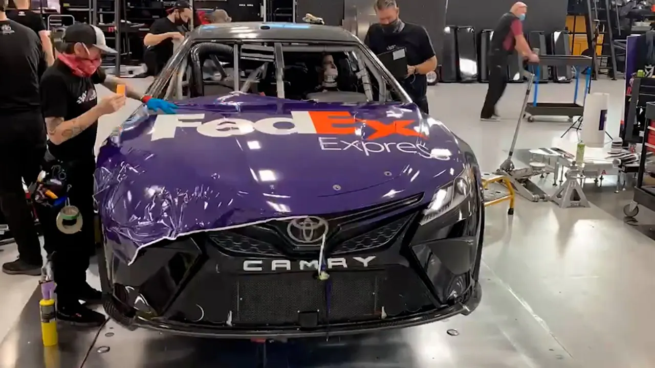 2022 FedEx Wrap - All Joe Gibbs Racing Content - Racing America | A New ...