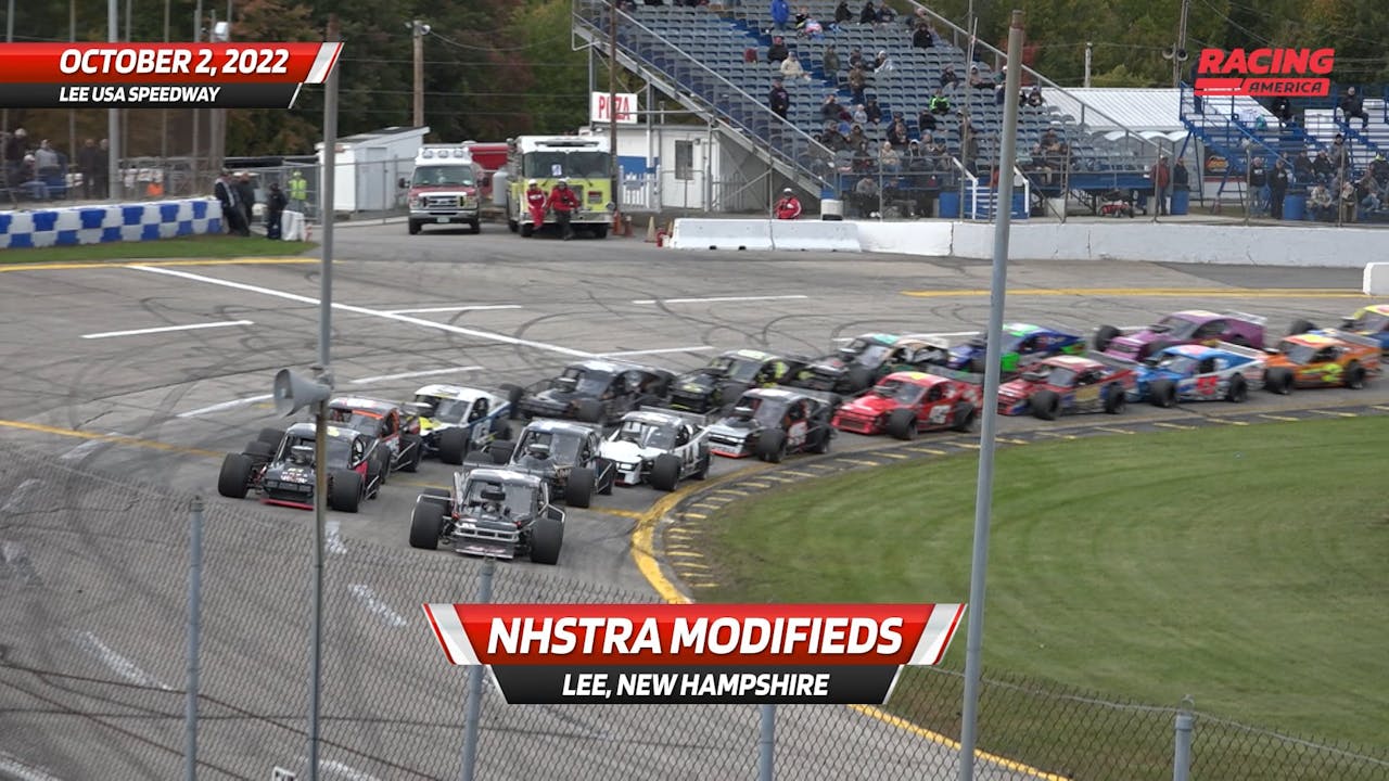 Highlights - NHSTRA Modifieds at Lee USA - 10.2.22 - Racing America | A ...