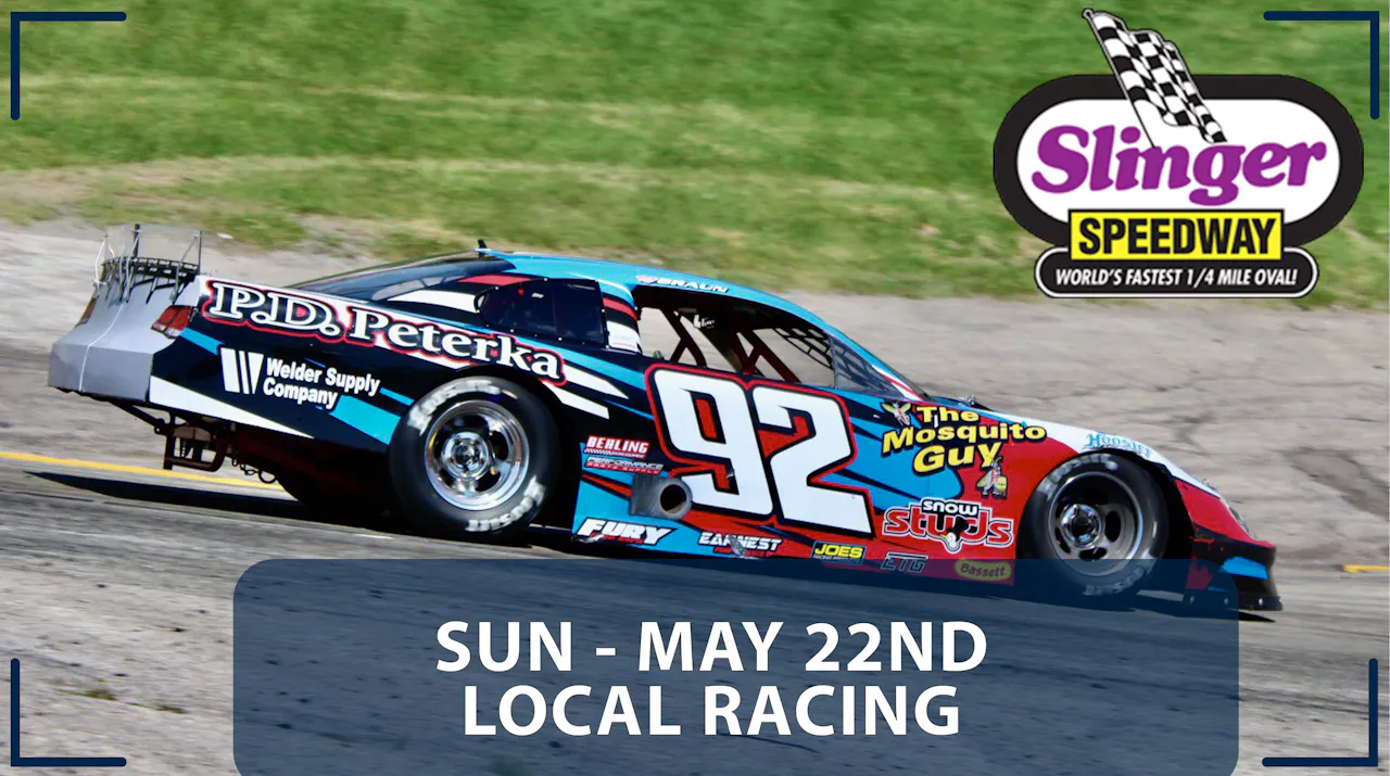 Replay - 602 Outlaw Late Models at Slinger - 5.22.22 - Racing America ...