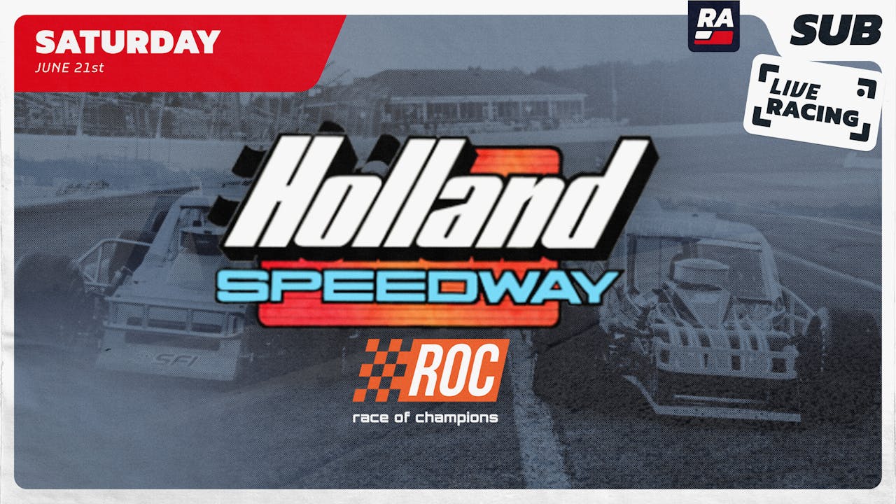 REPLAY - Race of Champions Sportsman Modifieds at Holland (NY) - 6.21. ...