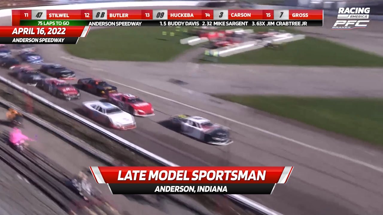 Highlights - CRA Late Model Sportsman at Anderson - 4.16.22 - Racing ...