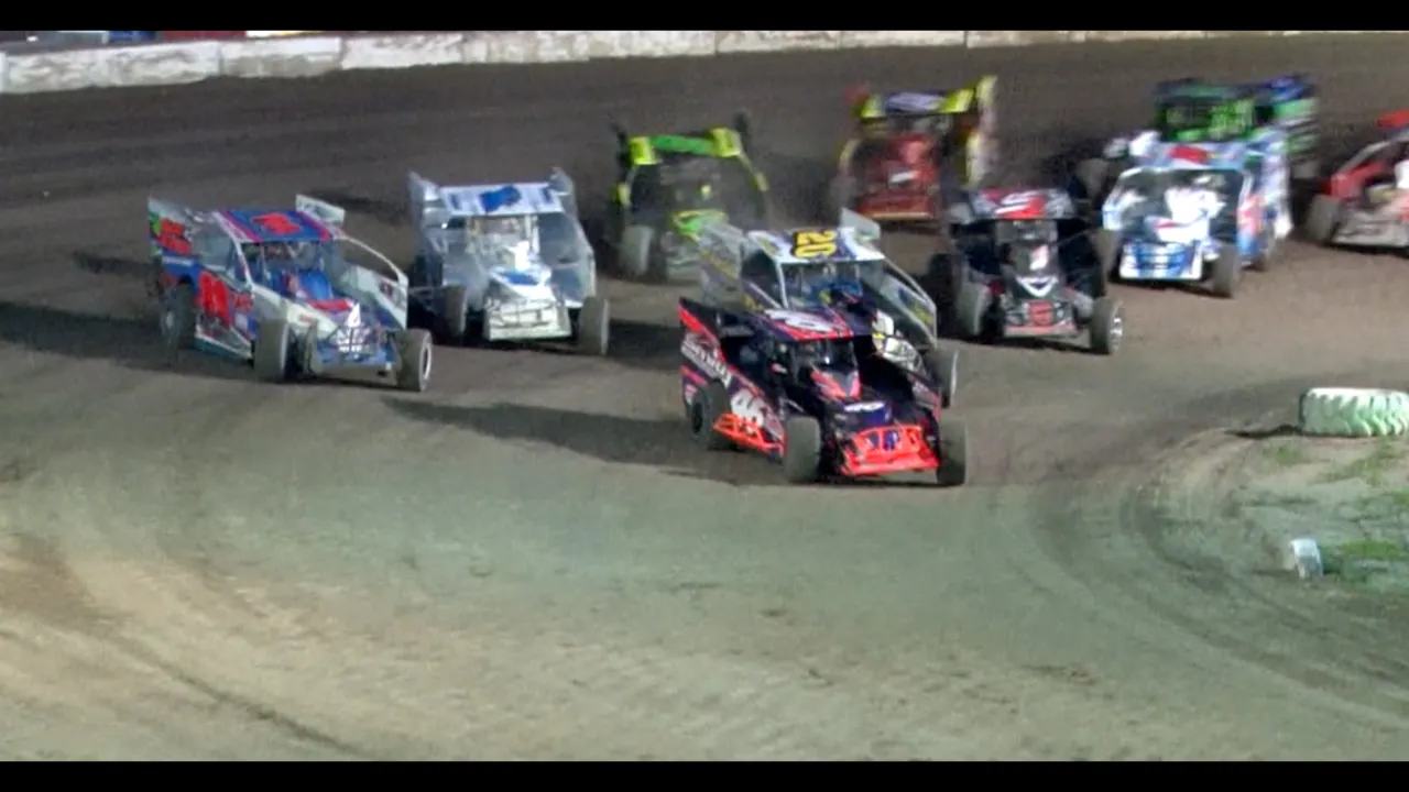 Short Track Super Series Afton Action 50 - Highlights July 26, 2018 ...