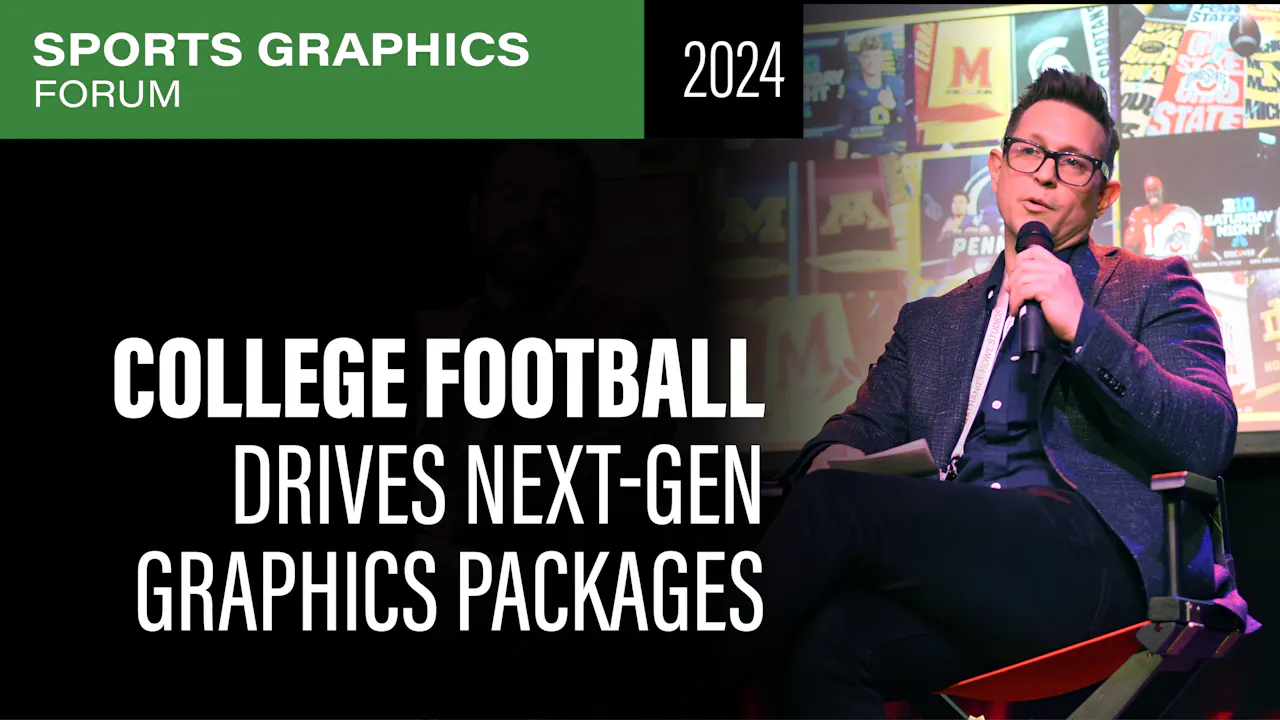 How College Football Is Driving the Next Generation of Graphics Package ...