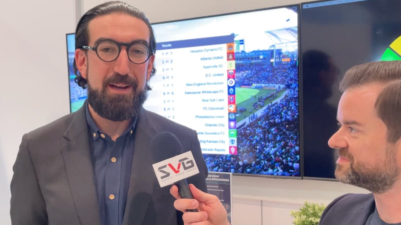 NAB Show 2023: Josh Liemer of NEP's VISTA Worldlink on MLS Season Pass ...