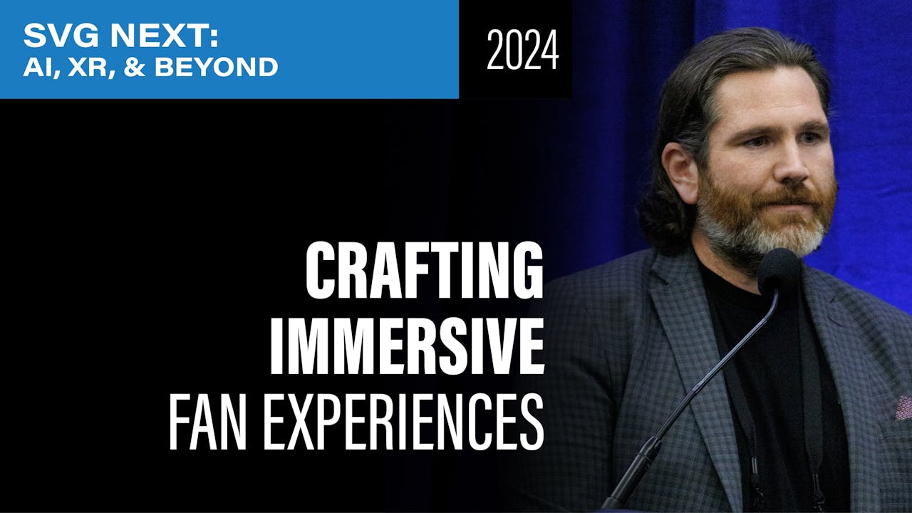 Broadcast Reimagined: Crafting Immersive Fan Experiences - SVG NEXT: AI ...