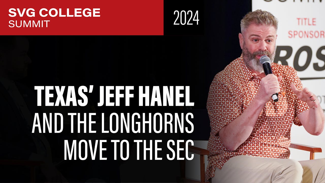 Texas' Jeff Hanel and the Next Gen of Live College Video: A Keynote ...