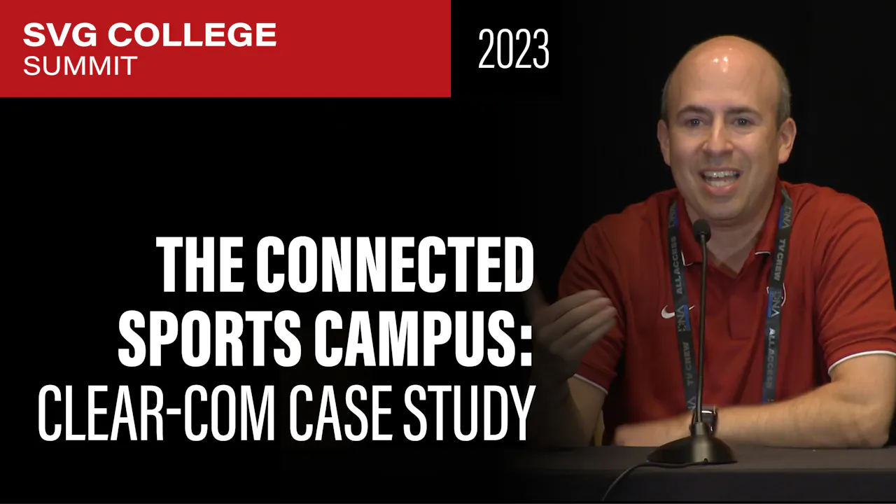 The Connected Sports Campus: A Clear-Com Case Study - SVG College ...