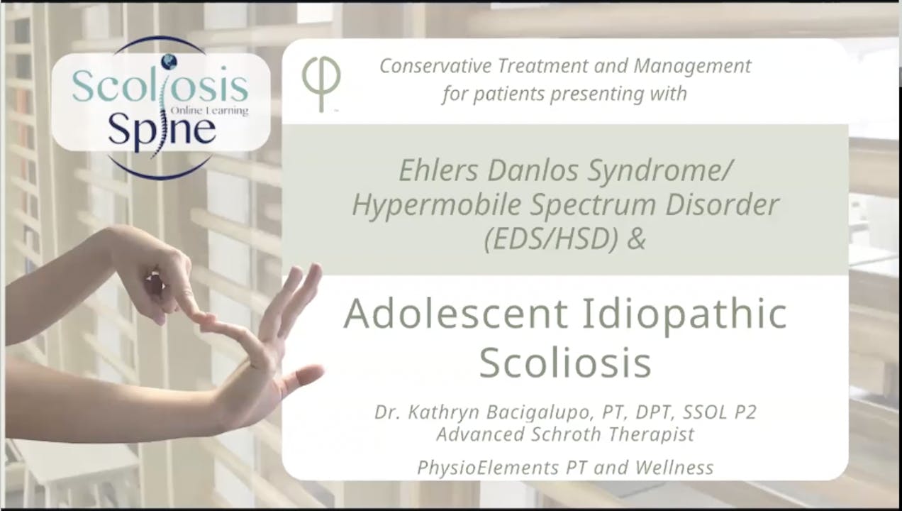 Conservative Rx for Ehlers Danlos Syndrome/Hypermobile Spectrum ...