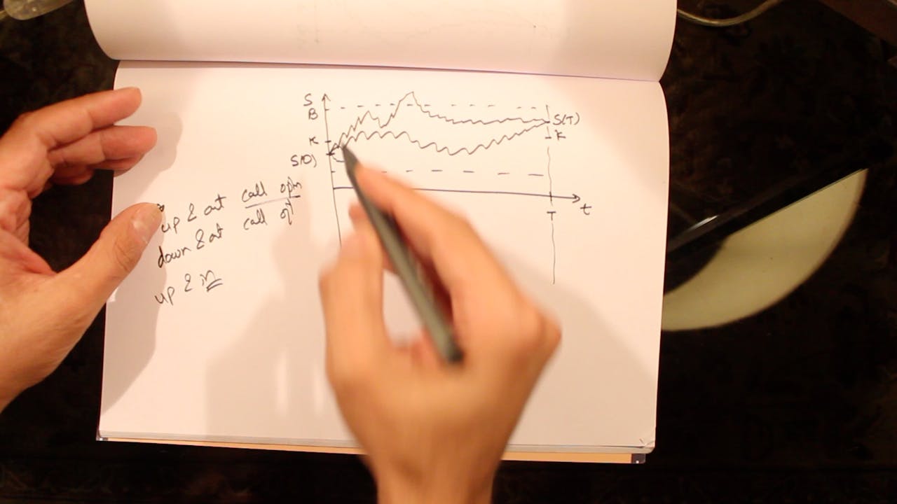 221(c) - Exotics- Barrier Option (Part 1) - Stochastic Calculus for Finance 2 - FinMath Simplified
