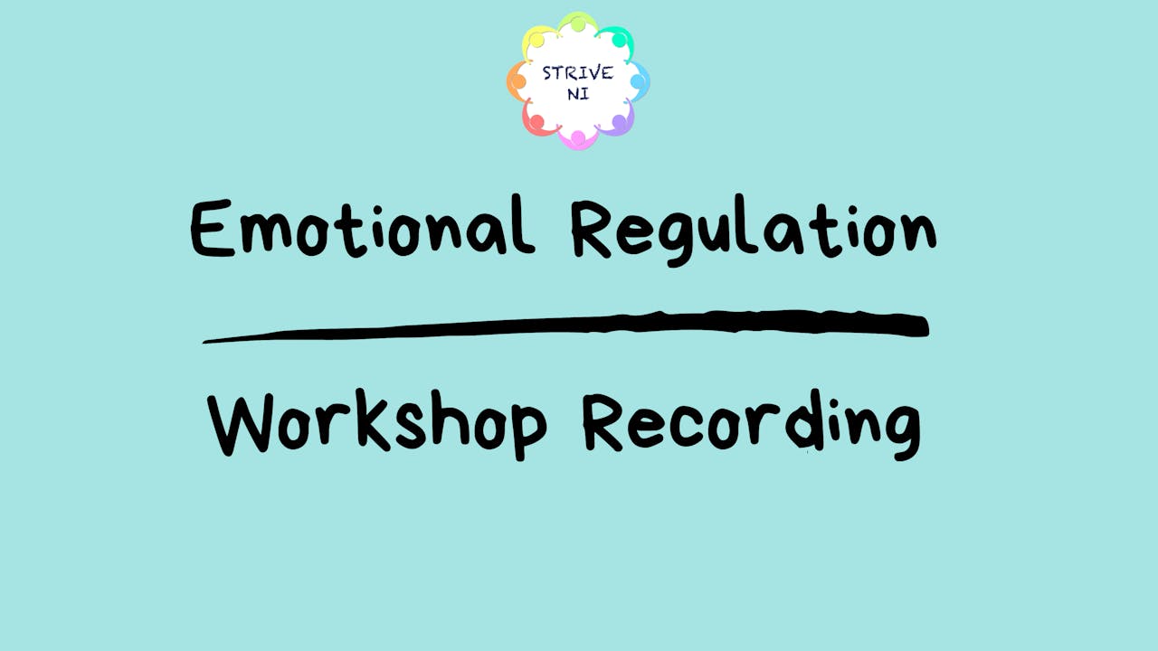 Emotional Regulation Workshop - STRIVE NI