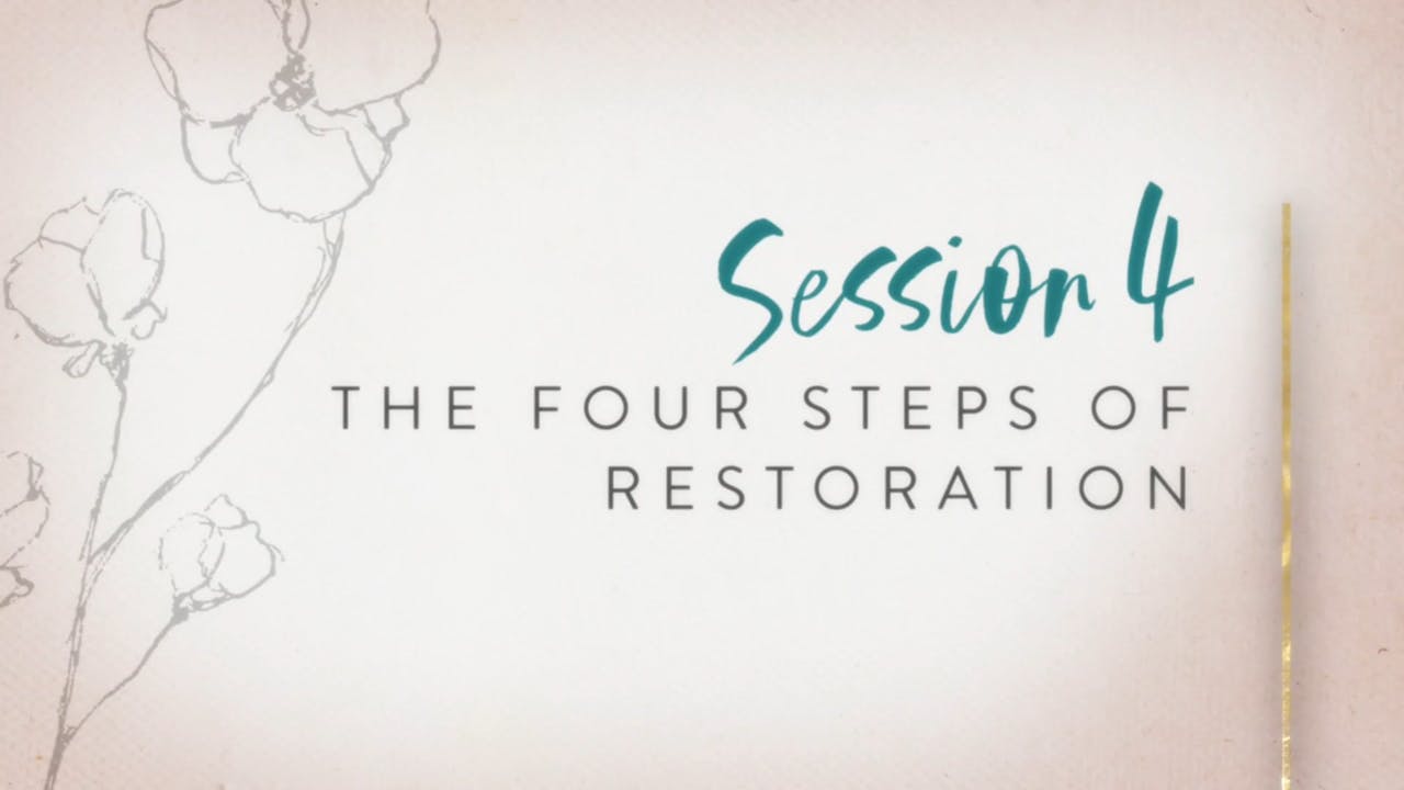 It's Not Supposed to Be This Way - Session 4 - The Four Steps of ...